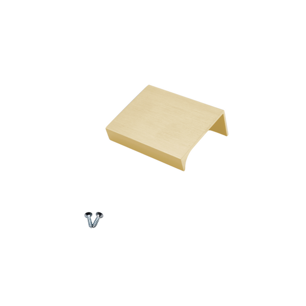 Griffleiste Kantengriff 32mm (52mm Gesamtlänge) - Gold - Furnica